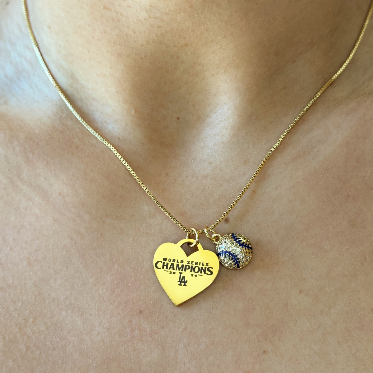 Champs Dainty CZ Ball Necklace – Bior Jems